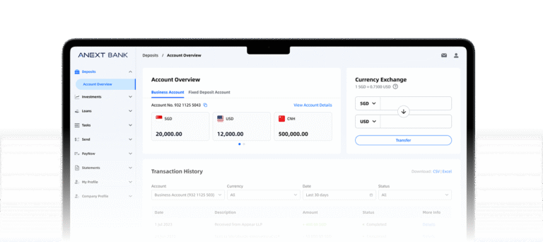 ANEXT Business Account | Online Business Banking